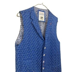 A Fish Named Fred | Suits & Blazers | A Fish Named Fred Mens Blue Vest ...